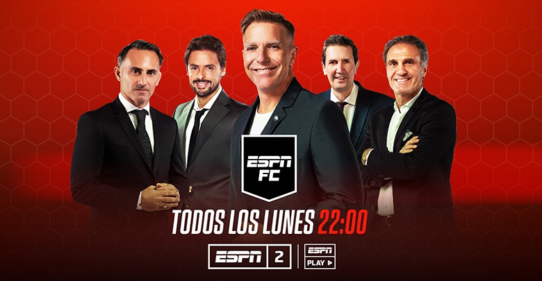 Desde el lunes 28, ESPN FC con Fantino, Closs, Latorre, Ruggeri y Simón ...