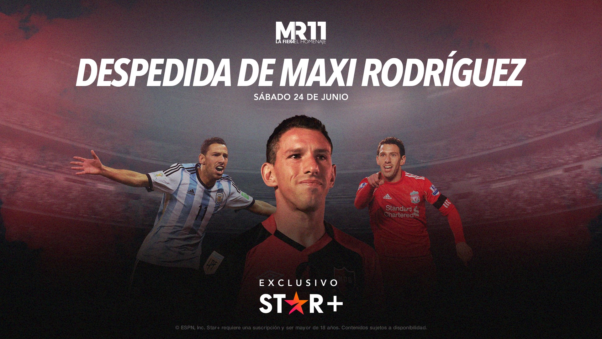 La gran fiesta de Maxi Rodríguez en vivo y en exclusiva por STAR+ ...