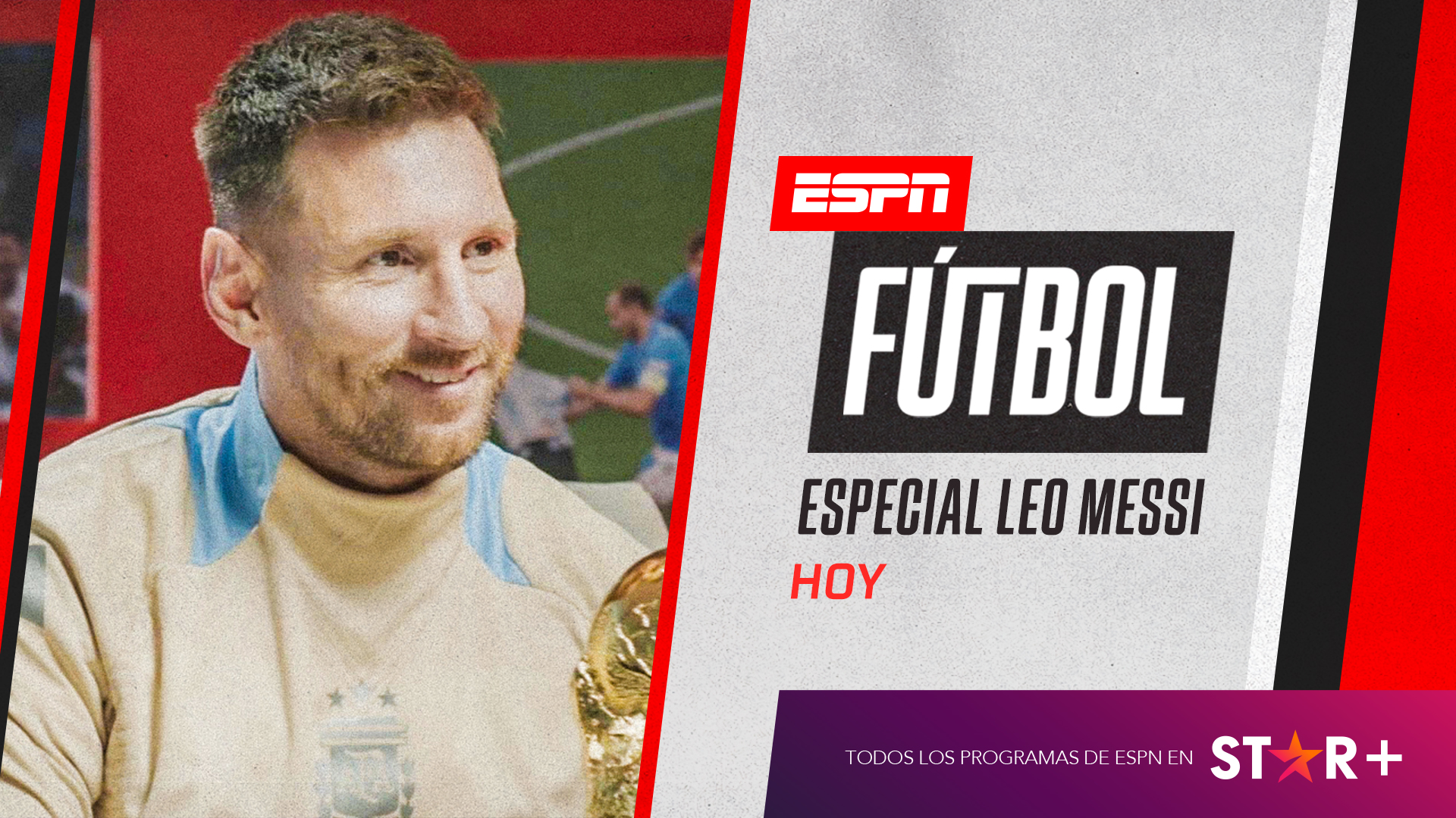 HOY, MESSI MANO A MANO EN ESPN - ESPN Press Room Latin America South