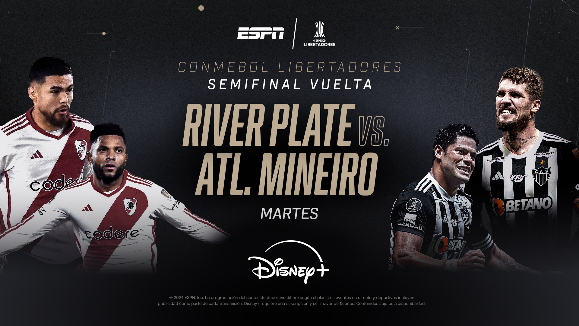 ATENCIÓN ARGENTINA // ESPN trae a DISNEY+ a RIVER, RACING y LANÚS en ...
